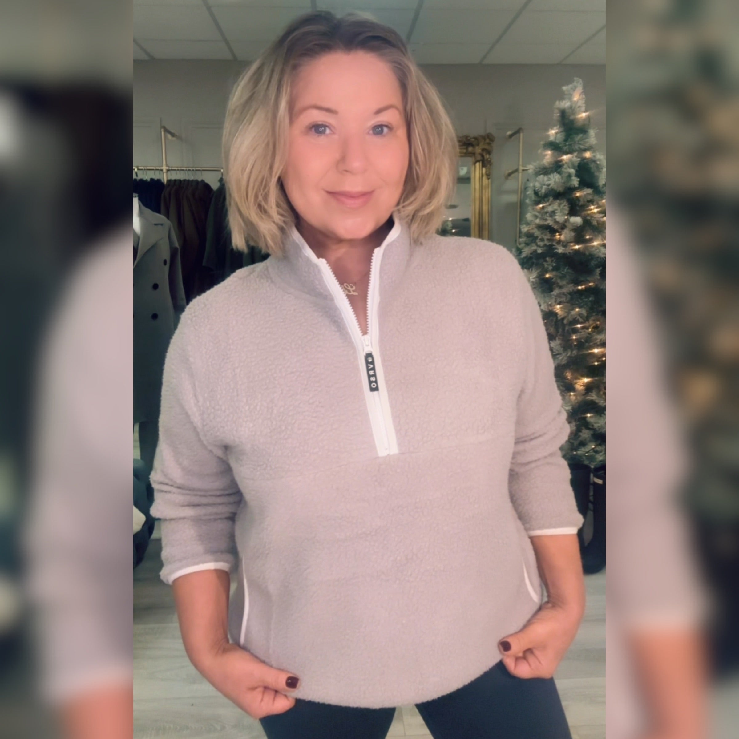 NEW VRSO Fleece Grey – Verso